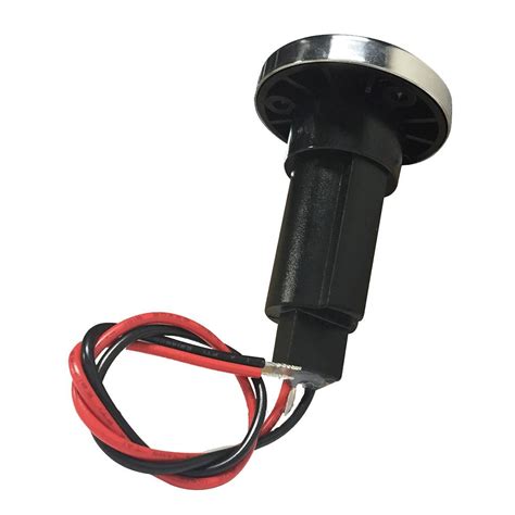 Universal Boat Bow Light Socket Base With 2 Prong Locking Neck Round
