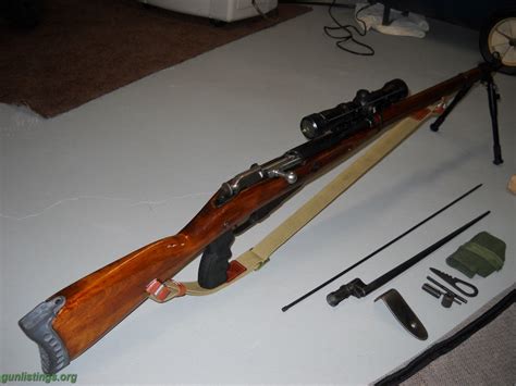 Rifles Mosin Nagant 91 30 Scoped
