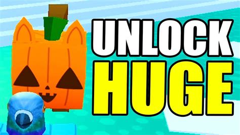 Fastest Way To Get Huge Pumpkin Cat Pet Simulator X Youtube