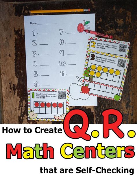 Go Qr Crazy 3 Ways To Create Learning Centers With Qr Codes Math Centers Coding Learning