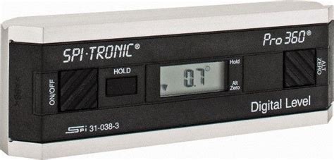 Spi 31 040 9 Pro 3600 Digital Level Protractor With Spc Output