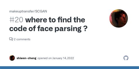 Where To Find The Code Of Face Parsing · Issue 20 · Makeuptransfer