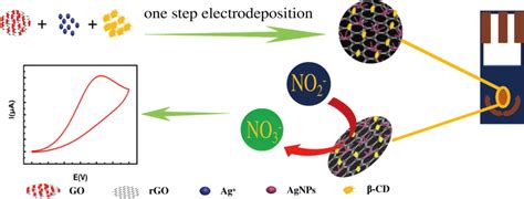 Schematic Presentation Of Fabrication Of Agrgoβ Cd Electrode Go Download Scientific Diagram