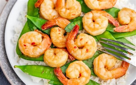 Simple Honey Garlic Shrimp The Stay At Home Chef