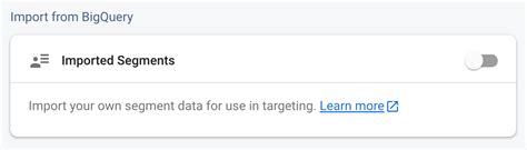 Import Segments Firebase Documentation