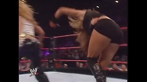 Mickie James Faces Maria While Dressed As Trish Stratusand Raw 2006