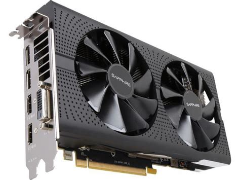 Sapphire Pulse Radeon Rx 570 4gb Gddr5 Pci E Dual Hdmi Dvi D Dual Dp Oc W Backplate Uefi
