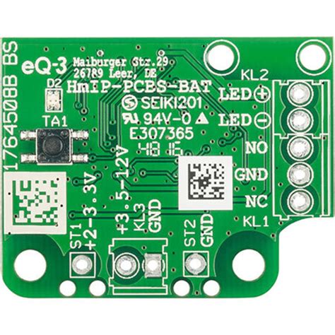 Homematic Ip Ganz Flexibel Schaltplatine Hmip Pcbs Bat Für Batteriebetrieb Elv Elektronik