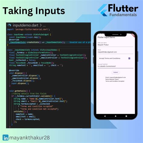 Mayank Thakur On Linkedin Flutter Flutterdev Mobiledevelopment
