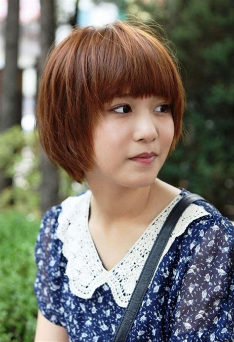 7 Beautiful Korean Girl Hairstyles Suitable For Millennials Peinados Cortos Cortes De Cabello