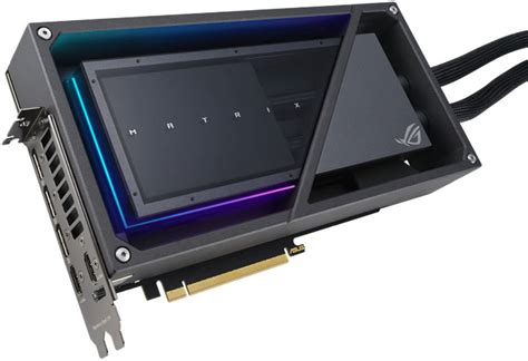 Asus Rog Matrix Platinum Geforce Rtx 4090 Graphics Card 24gb Gddr6x 384 Bit Memory 2700 Mhz Oc