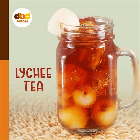 Bubuk Minuman Teh Leci Lychee Tea Powder Drink