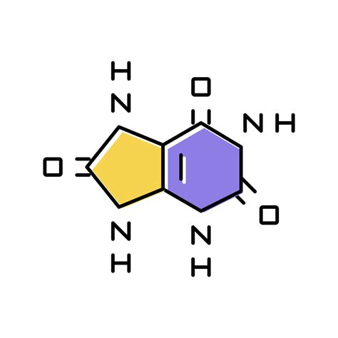 Uric Acid Cause Of Gout Color Icon Vector Illustration 19537684 Vector