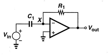Solved I Made Differentiator Circuit With Pspice The