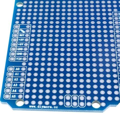 For Arduino Uno R3 Shield Board Prototype Pcb Atmega328p 254mm Pitch