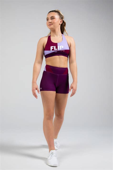 Impression Crop Top Sylviap Sportswear Llc