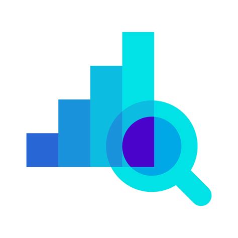 Data Analytic Diagram Chart Blue Icon Vector Illustration 23267347
