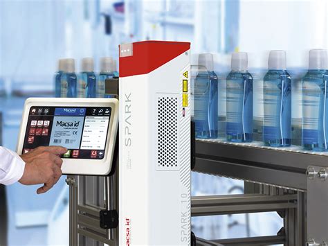 High Speed Co2 Laser Coding System Spark Id Technology