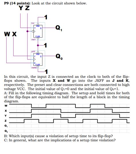 Solved P9 14 Points Look At The Circuit Shown Below Y Z