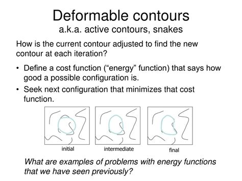Ppt Deformable Contours Powerpoint Presentation Free Download Id