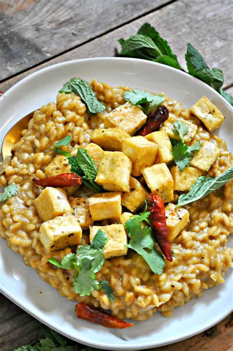 Vegan Thai Green Curry Risotto Rabbit And Wolves