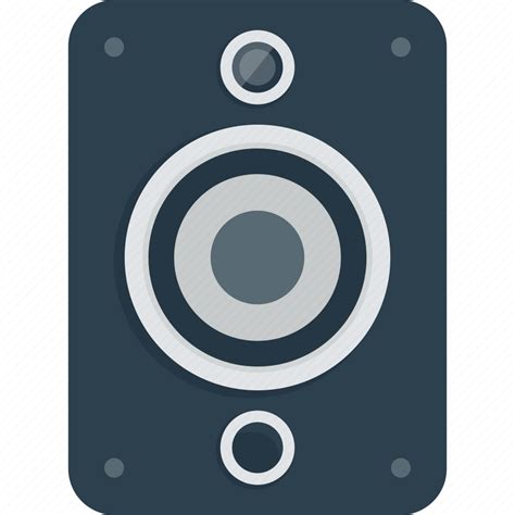 Audio Bass Loud Loudspeaker Music Sound Speaker Icon Download