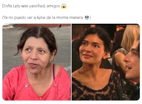 ¿doña Lety O Kylie Jenner Una Foto Muestra El Parecido Con La Señora