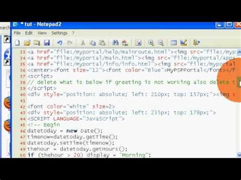 HTML Part How To Put Time Date On Your Webpage YouTube