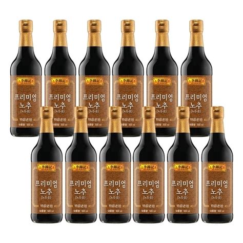 이금기 프리미엄노추 노두유 500ml 12개 홈플러스 택배배송