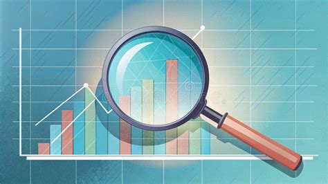 Analytical Clarity A Closer Look At Data Stock Illustration