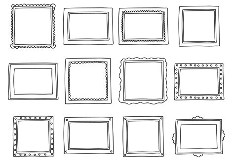 Doodle Frame Vector Art Icons And Graphics For Free Download