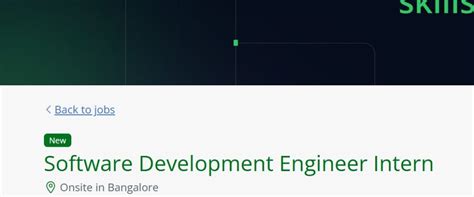 Hackerrank Internship Software Development Engineer Intern Seekajob