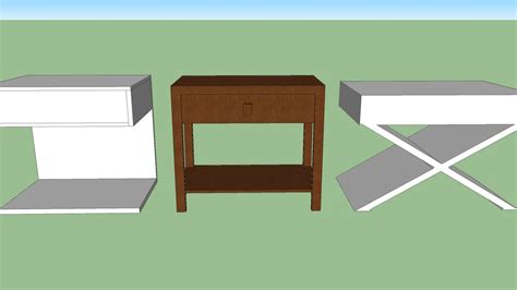 Bed Side Table 3d Warehouse