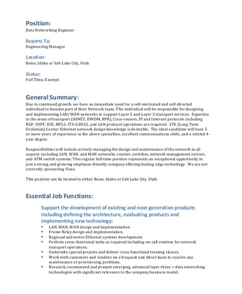 quality engineer job description free 59 qa engineer resume example