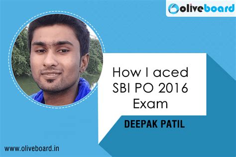 sbi po success story deepak patil tips to crack sbi po exam