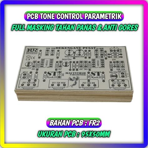 Jual Pcb Tone Control Parametrik Mecinthos Shopee Indonesia