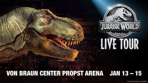 Jurassic World Live Tour Von Braun Center Huntsville January 14 2024
