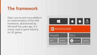 Monogame Introduction ENG PPT