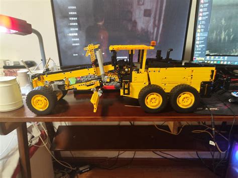 42114 C模式 沃尔沃 平地机 G990 Grader Lego乐高 Te 哔哩哔哩