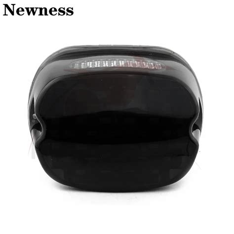 Smoke Tail Brake Light Low Profile LED For Harley Dyna Fat Boy FLSTF