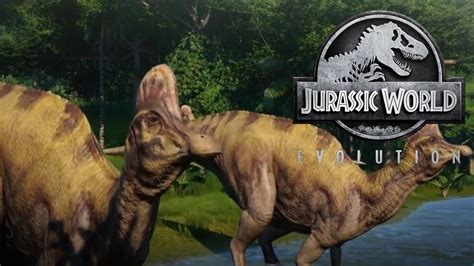 Jurassic World Evolution Species Profile Corythosaurus Youtube