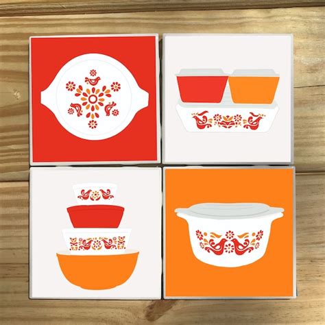 Pyrex Dish Pattern Svg Etsy