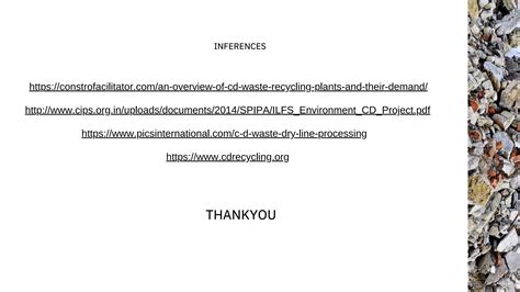 Candd Waste Processing And Technologypdf