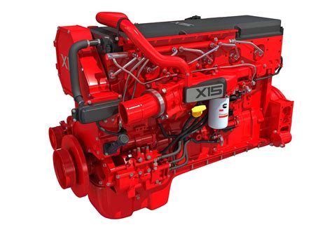 Cummins X15 Truck Engine 3d Model By 3d Horse
