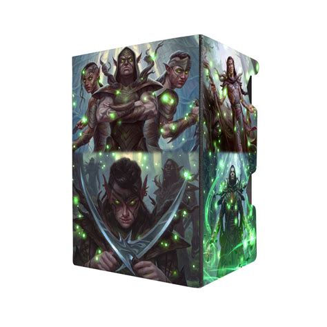 Llanowar Elves Deck Box Holds 100 Double Sleeved Cards Ldb Duel