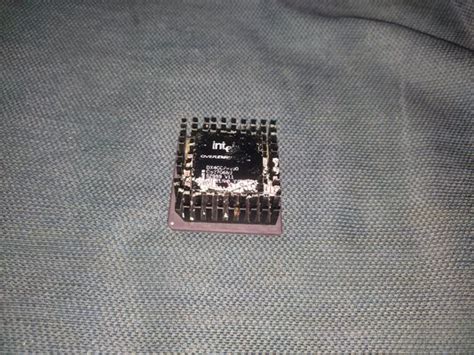 Sold Intel 486 Overdrive 100mhz Dx4odpr100 Sz959 Amibay