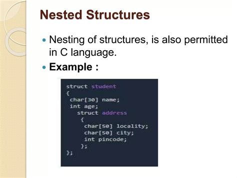Structures In C Language Ppt