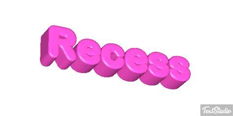 Recess Cartoon Animated  Logo Designs