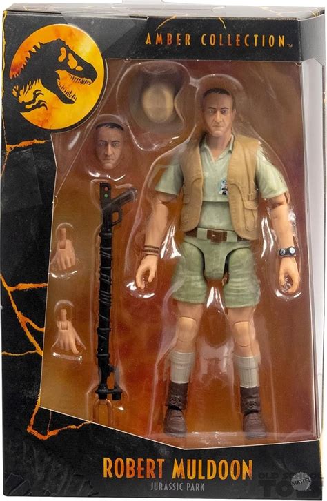 Robert Muldoon Jurassic Park Amber Collection In Doos Old School Toys