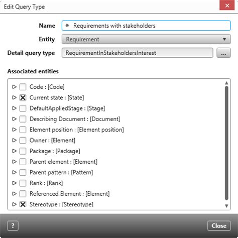 Create Query Type Microtool Hilfeseiten